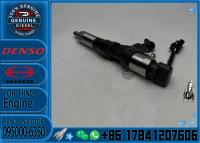 China Diesel injectors 23670-E0050 095000-6350 j05e engine fuel injector for hino fuel injector for sale