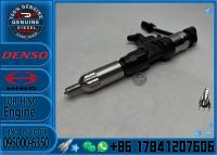 China Diesel injectors 23670-E0050 095000-6350 j05e engine fuel injector for hino fuel injector for sale