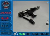 China Diesel injectors 23670-E0050 095000-6350 j05e engine fuel injector for hino fuel injector for sale