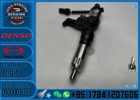 China Diesel Engine SK200-8 common rail injector 095000-6353 095000-6350 diesel fuel injector 23670-E0050 for Ko/belco excavat for sale