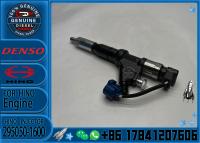 China Common rail Injector 295050-1600 295050-1890 095000-5220 095000-5221 fuel injector for HION E13C 700 engine part injecto for sale