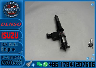 China High Performance Diesel Injector 095000-6650 Common Rail Fuel Injetor 8-98030550-4 For ISUZU for sale