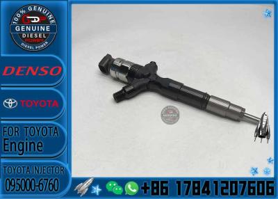 China Common Rail Injector 23670-30140 095000-6760 Injector for TOYOTA 1KD-FTV, 2KD-FTV, D-4D, Injector Nozzle 23670-30140 095000-6760 for sale
