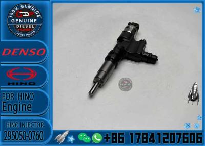 China Common Rail Fuel Injector 295050-0760 for HINO N04C EURO4 Dutro 300 Series 23670-E0380 Excavator for sale
