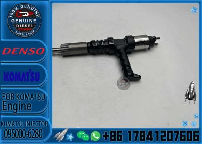 China 095000-6280 Diesel Common Rail Fuel Injector 6219-11-3100 for Komatsu SAA6D170 PC400-8 WA900-3 730E Engine for sale