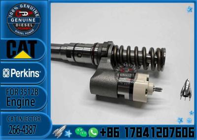 China Diesel Common Rail Diesel Fuel Injector 266-4387 2664387 for CAT 3508B 3512B 3516B Engine for sale