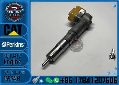 China Excavator Engine Diesel Fuel Injectors 169-7408 174-7527 for C-aterpillar 3412E 3408 Engines Steel for sale