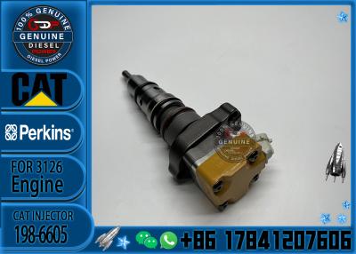China Diesel Engine Fuel Injector 198-6605 222-5966 4P9075 4P9076 4P9077 7E6408 Injection Valves for C-aterpillar for Cat 3126 Engine for sale