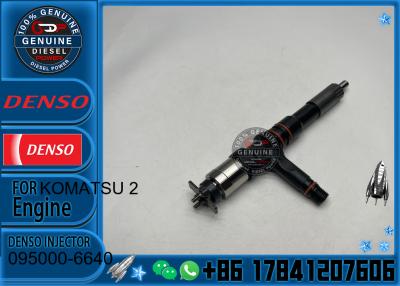 China High Precision Common Rail Injector 095000-6640 OEM Replacement 095000-6141 for Komatsu 6D125 Engine 6251-11-3200 Compatible for sale