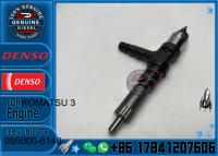China New Condition Diesel Engine Common Rail Injector 6261-11-3200 095000-6140 for SAA6D125E Engine for sale