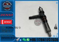 China New Condition Diesel Engine Common Rail Injector 6261-11-3200 095000-6140 for SAA6D125E Engine for sale