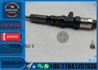 China New Condition Diesel Engine Common Rail Injector 6261-11-3200 095000-6140 for SAA6D125E Engine for sale