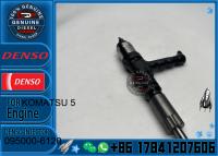 China New Diesel Engine Pump Common Rail Injector 095000-6120 6261-11-3100 0950006120 6261113100 for sale