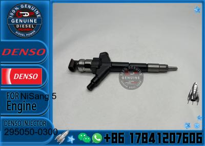 China Carino Common Rail Fuel Injector 295050-0300 16600-5X00A 16600-5X01A 16600-3xn0a Engine Fuel Injector for D40 YD25 2.5 DCi 4WD for sale