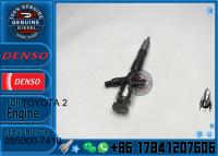 China Fuel Injector 095000-7410 23670-39215 for Toyota Engine 1kd-ftv 2kd-ftv D-4d Construction Machinery Parts for sale