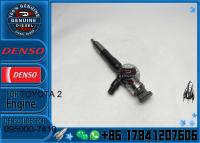China Fuel Injector 095000-7410 23670-39215 for Toyota Engine 1kd-ftv 2kd-ftv D-4d Construction Machinery Parts for sale