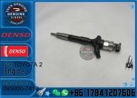 China Fuel Injector 095000-7410 23670-39215 for Toyota Engine 1kd-ftv 2kd-ftv D-4d Construction Machinery Parts for sale