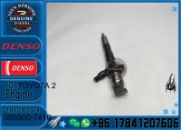 China Fuel Injector 095000-7410 23670-39215 for Toyota Engine 1kd-ftv 2kd-ftv D-4d Construction Machinery Parts for sale