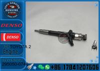 China New Diesel Common Rail Fuel Injector 295050-0740 295050-0620 2950500740 2950500620 23670-30420 2367030420 for Fuel System for sale