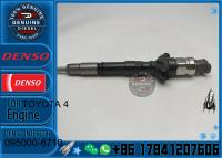 China Truck Engine Parts Common Rail Diesel Fuel Injector 095000-6710 23670-30120 0950006710 2367030120 for sale