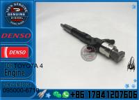 China Truck Engine Parts Common Rail Diesel Fuel Injector 095000-6710 23670-30120 0950006710 2367030120 for sale