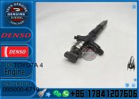 China Truck Engine Parts Common Rail Diesel Fuel Injector 095000-6710 23670-30120 0950006710 2367030120 for sale