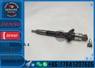 China Diesel Fuel Injector 23670-39145 095000-6770 Common Rail Fuel Injector for Toyota Hiace 2KD 23670-30150 for sale