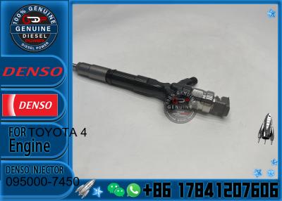 China Fuel Injector 095000-7450 23670-39225 for Toyota 2kd-ftv 2.5 D-4d Engine Construction machinery parts for sale