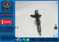 China Fuel Injector 095000-7450 23670-39225 for Toyota 2kd-ftv 2.5 D-4d Engine Construction machinery parts for sale