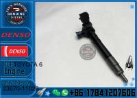 China Fuel Injector 295700-0560 23670-0E020 for Hilux Revo 2.4L 2GD Diesel Engine OE 23670-09430 23670-11020 23670-19015 for sale