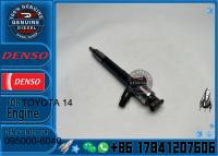China Truck Engine Parts Common Rail Diesel Fuel Injector 095000-6040 23670-0R020 0950006040 236700R020 for sale