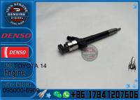 China Truck Engine Parts Common Rail Diesel Fuel Injector 095000-6900 23670-09200 0950006900 2367009200 for sale