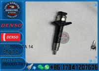 China Common Rail Injector 095000-7610 23670-09260 0950007610 2367009260 for Toyota 2AD-FTV Engine 2.2L D-4D for sale