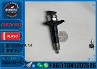 China Common Rail Injector 095000-7610 23670-09260 0950007610 2367009260 for Toyota 2AD-FTV Engine 2.2L D-4D for sale