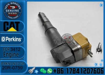 China Perkins3412 Truck Engine Fuel Injector 198-4752 104-3377 20R-0759 for Spray Valve System Spare Parts for sale