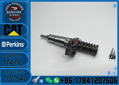 China Excavator Engine Injector 0R-8682 7E-6193 105-1694 1278216 Fuel Injector for 3114 3116 Engine for sale