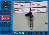 China Truck Engine Parts Common Rail Diesel Fuel Injector 295700-1110 23670-0E070 2957001110 236700E070 for sale