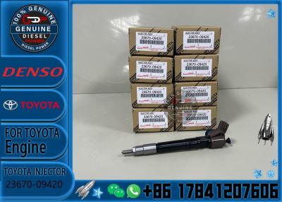 China Common Rail Diesel Fuel Injector Assembly 23670-11010 23670-09420 295700-0550 Diesel Engine Replacement Injector for sale
