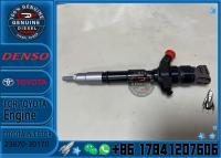 China Common Rail Fuel Injector Cross Ref 295900-0240 23670-30170 295900-0190 Fit 1KD-FTV 3.0L Turbo Diesel Engine Pickup for sale