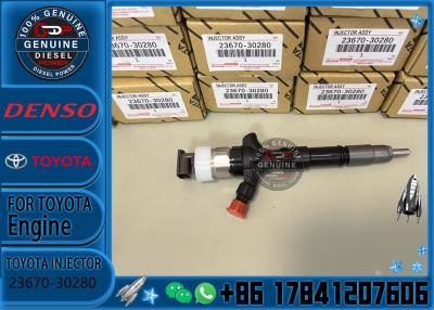 China Original Brand New Common Rail Diesel Fuel Injector 23670-30280 23670-0L020 095000-8290 095000-7781 for sale