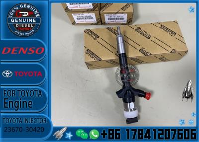 China Diesel Fuel Common Rail Injector Assembly 295050-0810 23670-30420 295050-0540 for 2KD-FTV Injection Valves for sale