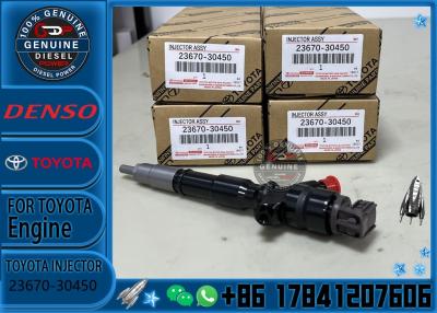 China Denso Common Rail Fuel Injector 295900-0210 23670-39440 23670-30450 for Toyota Hilux 2.5D 2KD-FTV D4D Euro5 Engine for sale