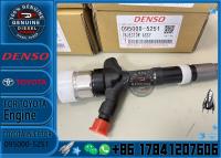 China Original Common Rail Injector 095000-5250 095000-5251 for 1KD-FTV Original Injector 23670-30070 for sale