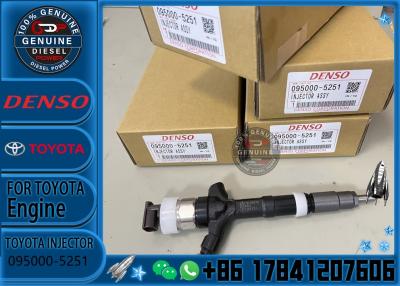 China Original Common Rail Injector 095000-5250 095000-5251 for 1KD-FTV Original Injector 23670-30070 for sale