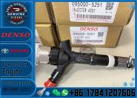 China Original Common Rail Injector 095000-5250 095000-5251 for 1KD-FTV Original Injector 23670-30070 for sale