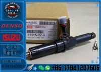 China Fuel Injector 1-15300389-1 8-94334200-0 1153003891 for Isuzu 6HK1 Engine Hitachi ZX330 Excavator for sale