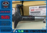 China 095000-8030 Fuel Injector 8-98074909-2 for Isuzu D-Max 4JJ1-TC 4JJ1-TCX Diesel Engine Common Rail Injection Valve Aftermarket for sale