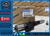 China 095000-1211 New Diesel Fuel Injector 6156-11-3100 for Komatsu Excavator Pc400-7 Pc450-7 6156-11-3300 6156-11-3301 for sale