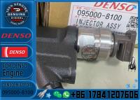 China Common Rail Injector 095000-8100 0950008100 095000-8871 VG1096080010 for DENSO for SINOTRUK HOWO A7 for sale