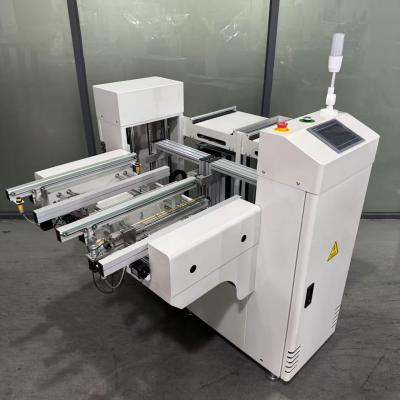 China Dual Rail Operation SMT 250 Automatic PCB Unloader Enabling Printed Circuit Board Handling and Transfer across Production Systems for sale